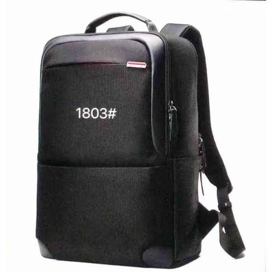 OMAYA SMOOTH DESIGNER BACKPACK – BLACK – Luggage Ranch Limited